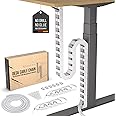 Amazon.com: Under Desk Cable Management vertebrae – Perfect for sit ...