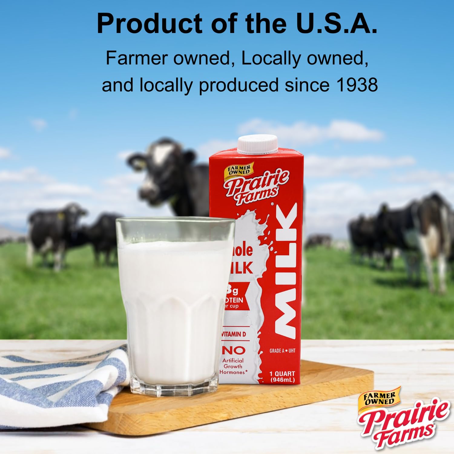 Mua Prairie Farms - Whole Milk - Shelf Stable, Boxed UHT Ultra ...