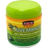 Amazon.com: African Pride Olive Miracle Anti-Breakage Creme 6oz Jar ...