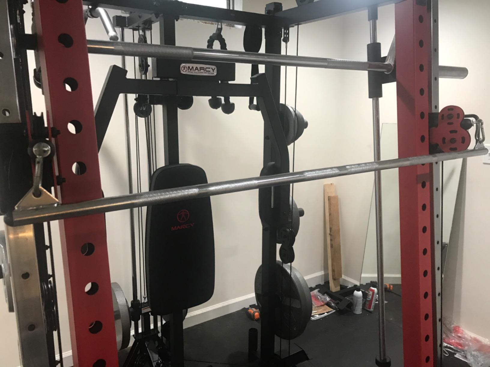 $68/mo - Finance Marcy Smith Machine Cage System Home Gym Multifunction ...