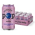 Amazon.com : Culture Pop Soda Sparkling Probiotic Drink, 40 Calories Per Can, Vegan Soda for Gut ...