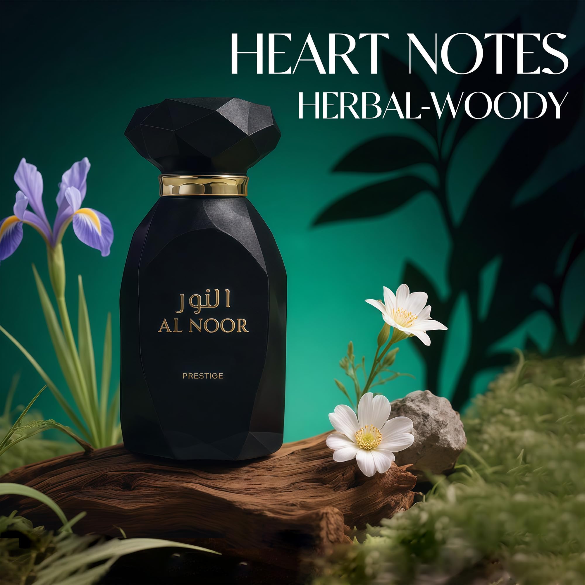 AL NOOR PRESTIGE | EAU DE PARFUM FOR MEN | 100ml | Spicy-Fruity Opening ...
