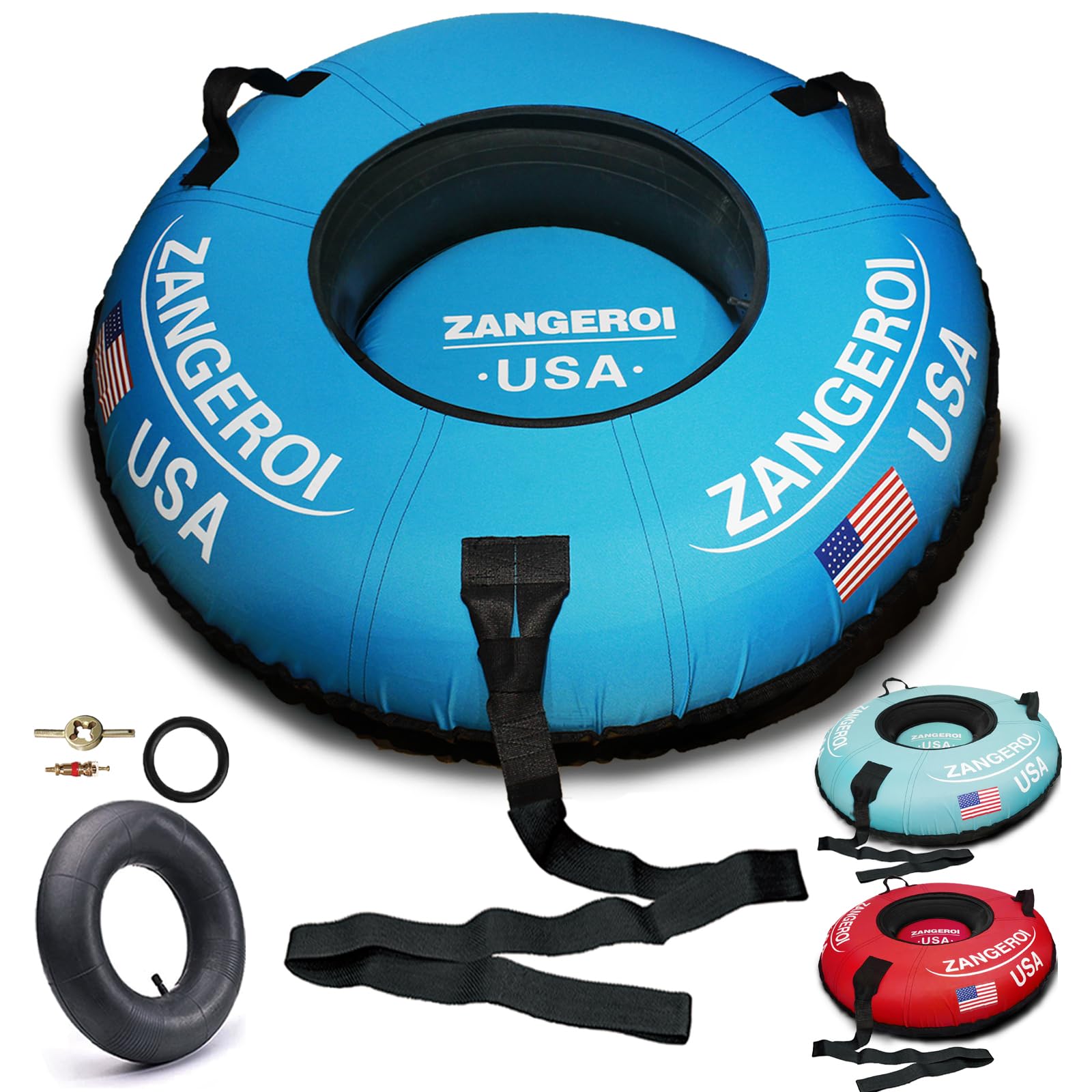 Snow Tube Snow Tubes for Sledding Heavy Duty Kids 47 inch Snow Sleds ...