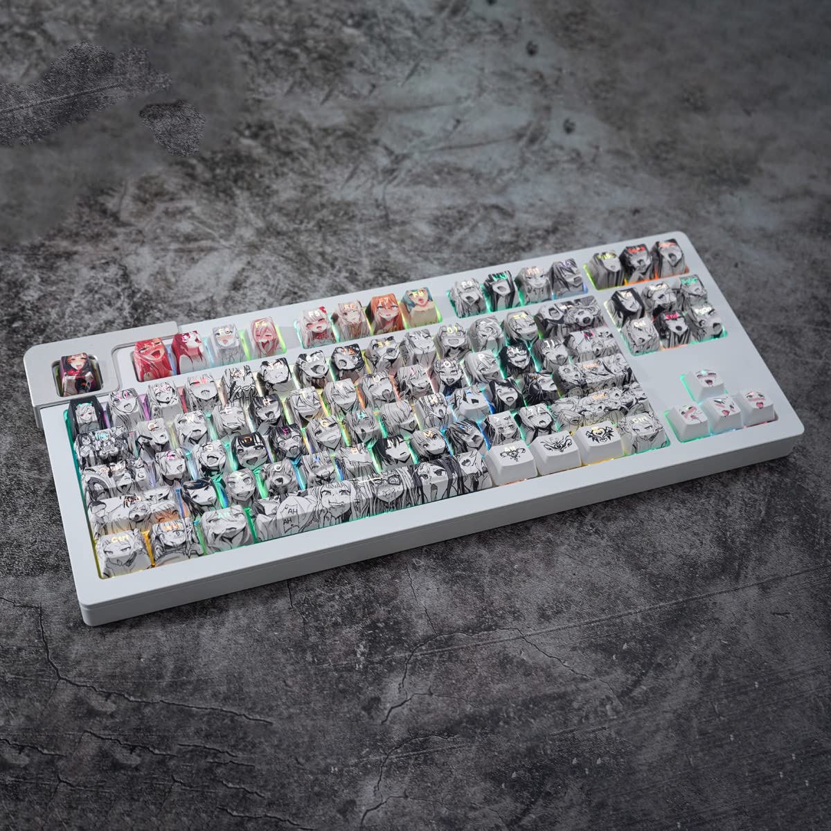 Mua Gliging Translucent Keycaps PBT Dye Sublimation OEM Profile 108 ...