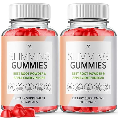 (2 Pack) Slimming Gummies It Works for Weight Loss with Apple Cider ...