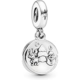 Amazon.com: Pandora Jewelry Christmas Carousel Cubic Zirconia Charm in ...