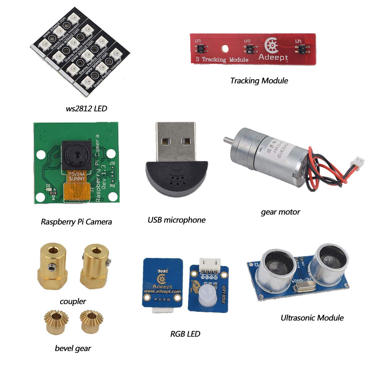 Robot STEM Educational Robot OpenCV Target Tracking Video Transmission ...