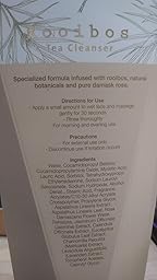 Amazon.com: SKEDERM Rooibos Tea Cleanser. Face Wash with Real Rooibos ...