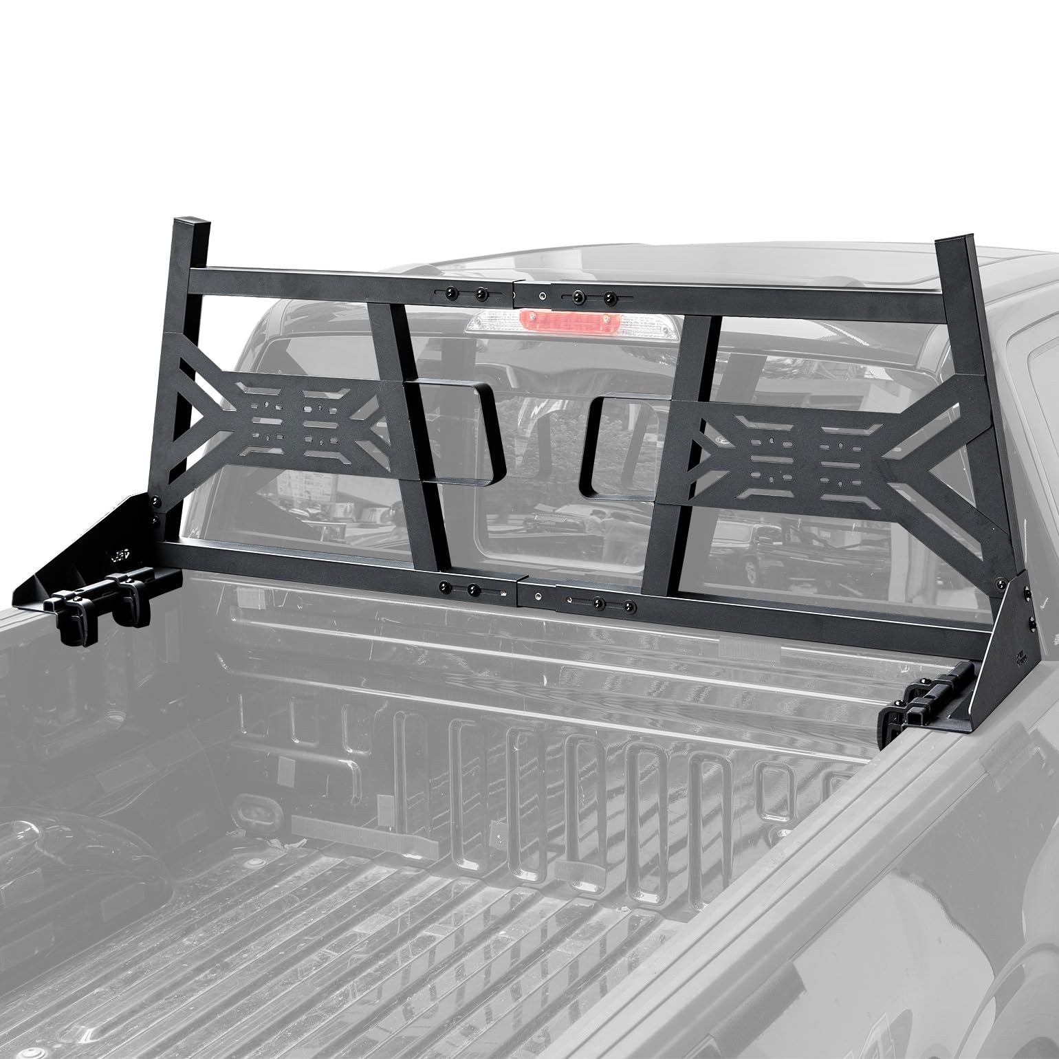 JOYTUTUS Extendable Headache Rack for Full-Size Trucks Pickup Back ...