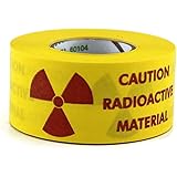 Amazon.com: Label Tape Caution Radioactive Material 1"W x 500"L: Industrial & Scientific