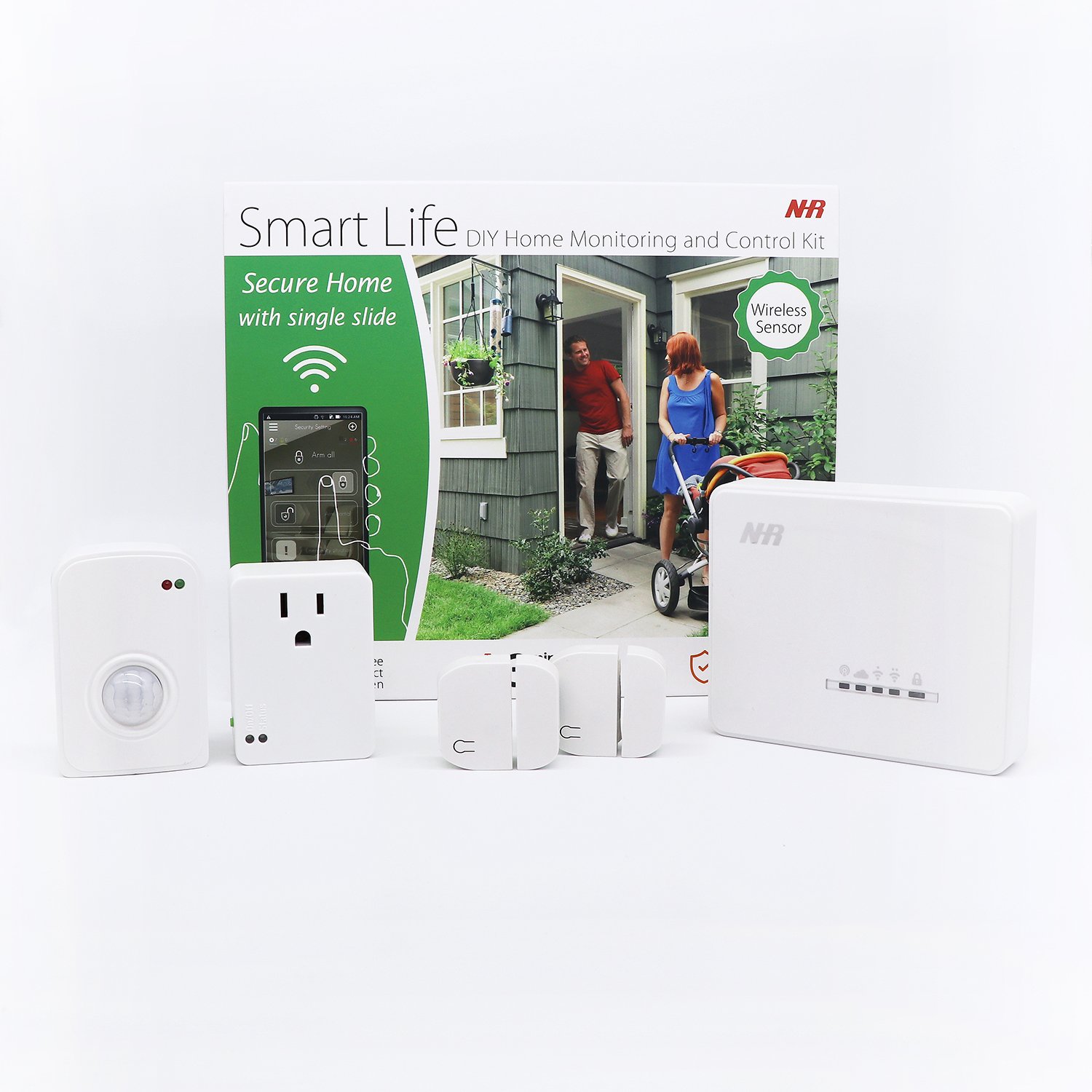 Buy SENTROL CLOUD DIY Smart Home Alarm Kit, Smart Brain as WiFi Router ...