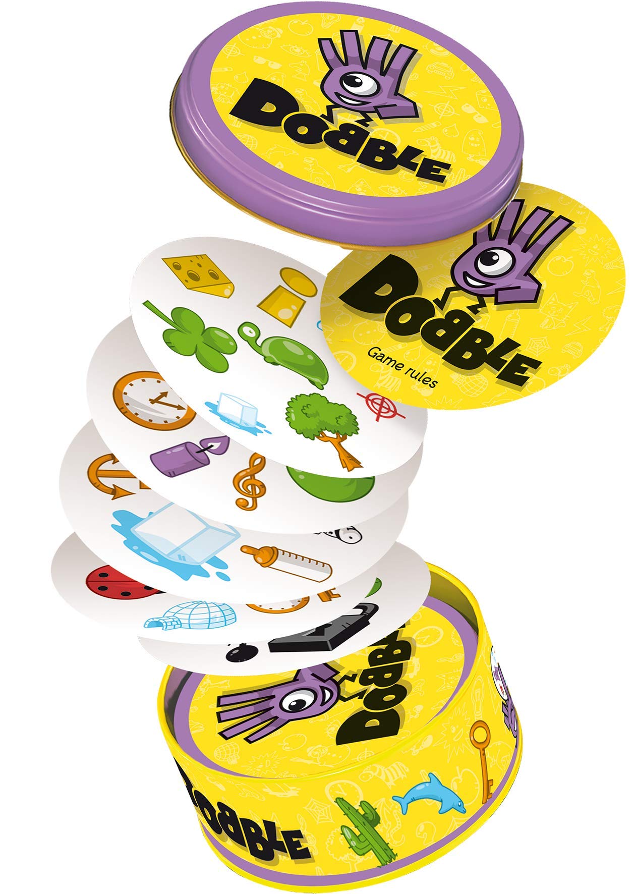 Buy Asmodee Dobble Card Game Ages 6 2 8 Players 15 Minutes
