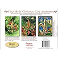 Amazon.com : The ROUTH COLLECTION Louisiana Fleur-de-lis Christmas Card ...