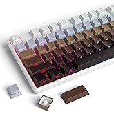 Amazon.com: XVX PBT Keycaps - Side Print Keycaps, Shine Through Custom Key caps 75 Percent ...