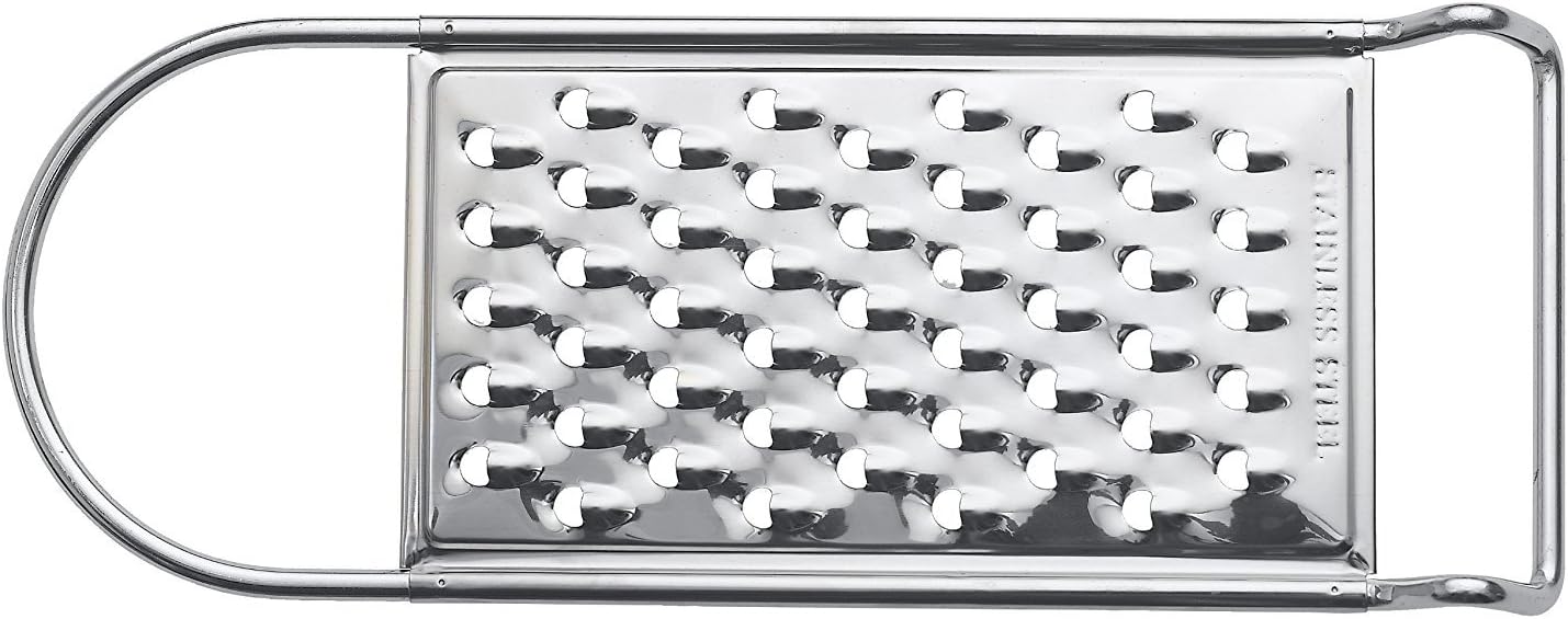 Flat Zest Grater Stainless Steel (Large Holes): Amazon.co.uk: Kitchen ...