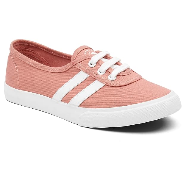 Buy SOLETHREADS Sole Threads Women Peach Casual Shoes at Amazon.in