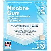 Amazon.com: Rite Aid Nicotine Gum, Cool Mint Flavor, 2 mg - 100 Count ...