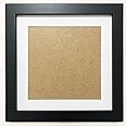 Amazon.com - ZXT-parts 8x8 Picture Frames Black Square, 6x6 Picture Frame with Mat, Solid Wood ...