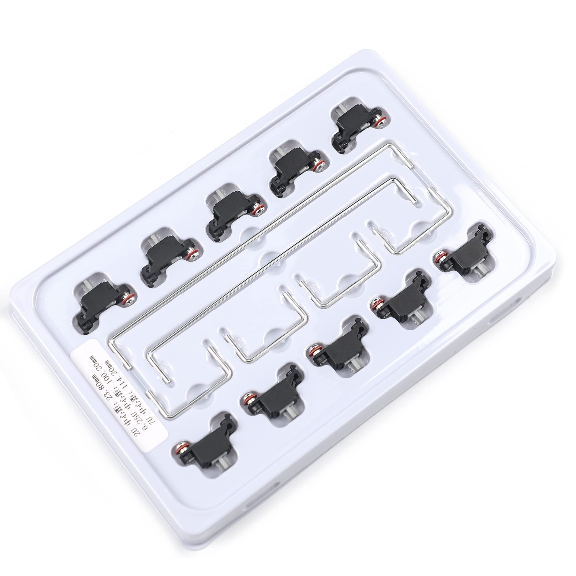 Mua Gateron V2 Stabilizers PCB Mount Screw in Stabilizer Funk Silver ...