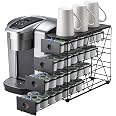 Amazon.com: Flagship K Cup Holder for Keurig Pod K Cup Storage 4 Tier K ...