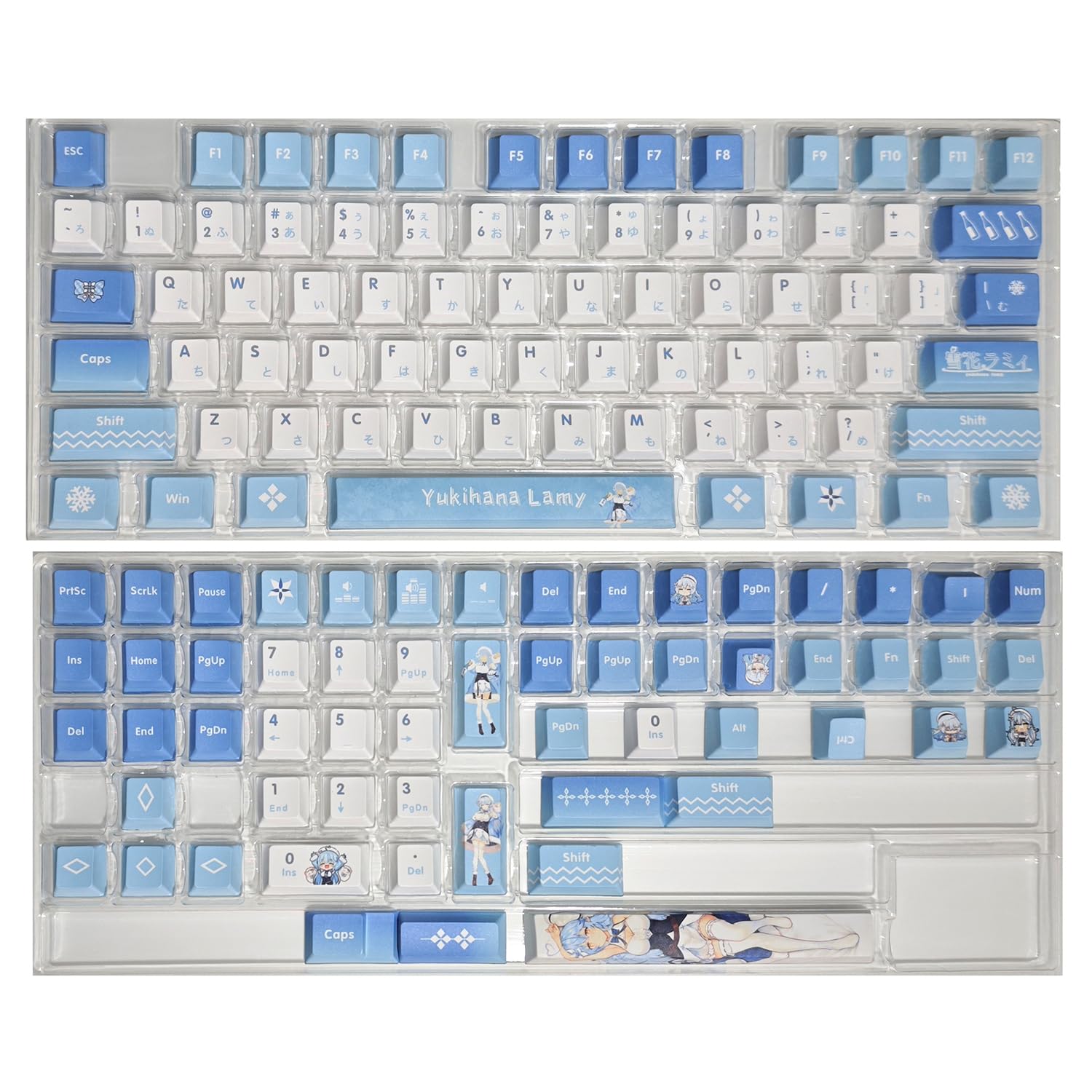 Mua Japanese Layout PBT Key Cap Mechanical Key Cap Anime Key Cap ...