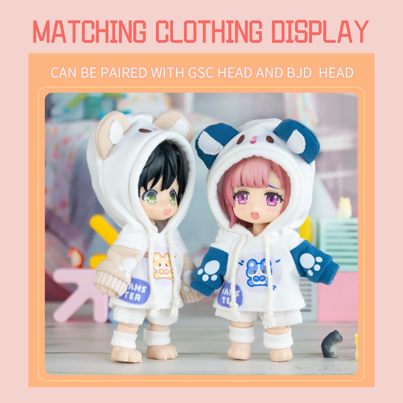 Mua YMY Pear Shaped Doll Body Mini 1/12 Scale Cute Fat Action Figure ...