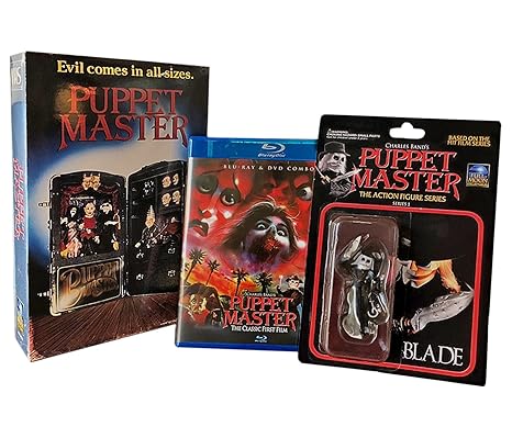 Puppet Master Vhs Retro Big Box Blu-Ray/Dvd Set Collection 2disc Reino ...