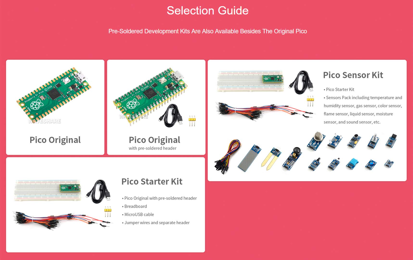 Mua Pre-Soldered Header Raspberry Pi Pico MicrocontrollerDevelopment Board Based on Raspberry Pi ...