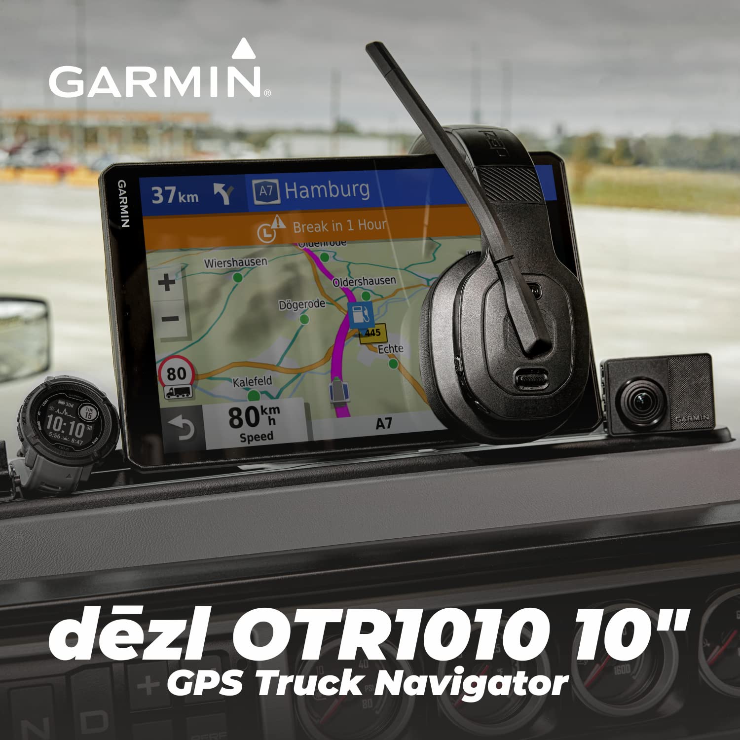 Mua Garmin dēzl OTR1010, Extra-Large, Easy-to-Read 10” GPS Truck ...