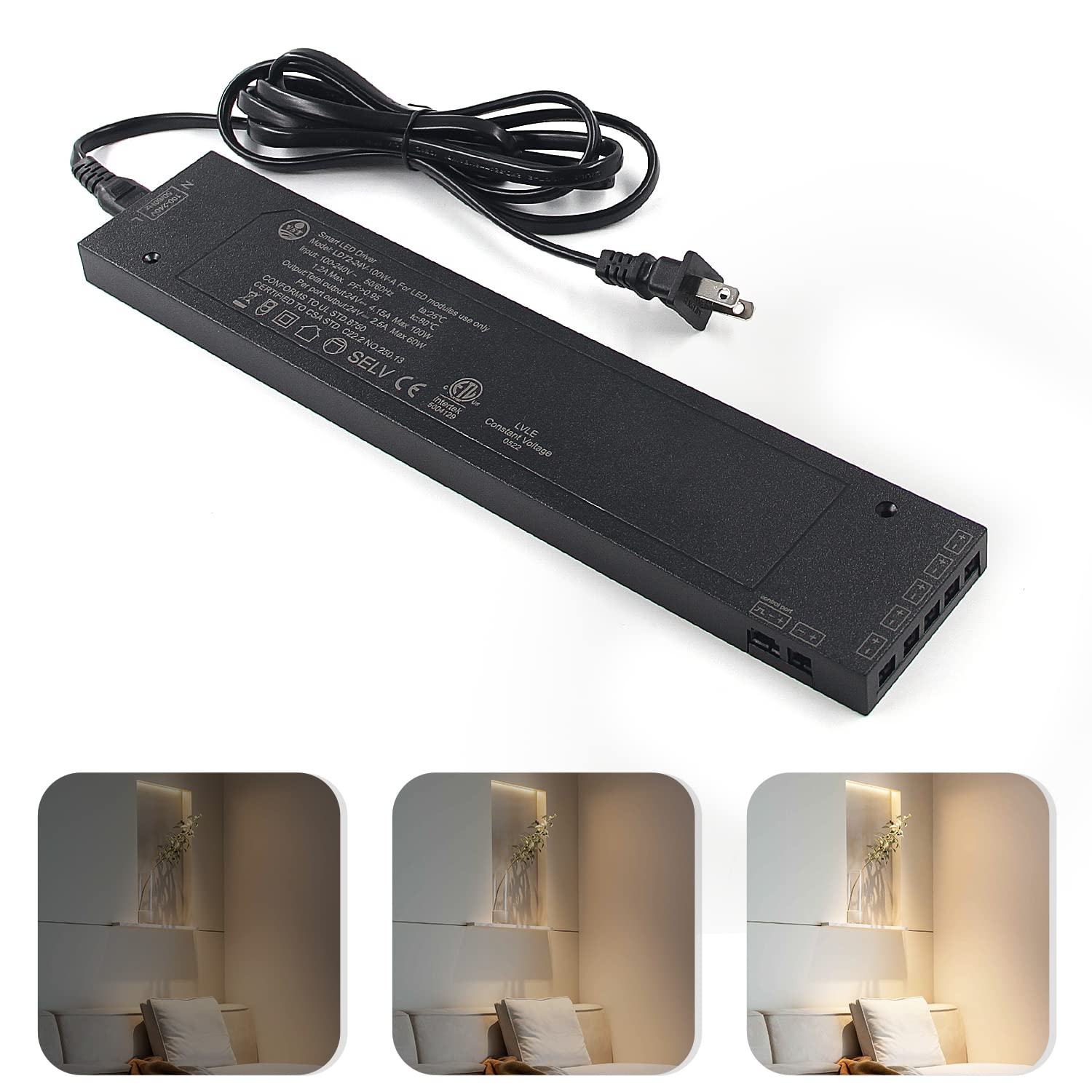 Mua 24V 100W Led Power Supply 100V-240V AC to 24V DC Low Voltage LED ...