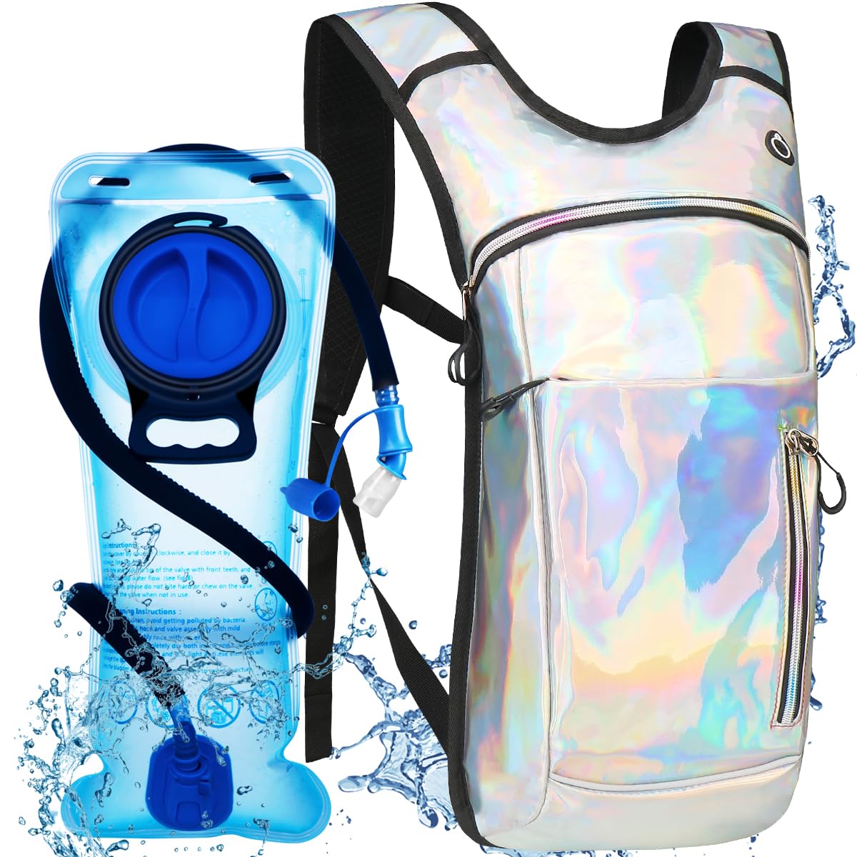 Mua Cofurni Hydration Backpack with 2L Water Bladder, Raves Water ...