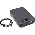 Amazon Basics Portable Security Case Lock Box Safe, Combination Lock ...