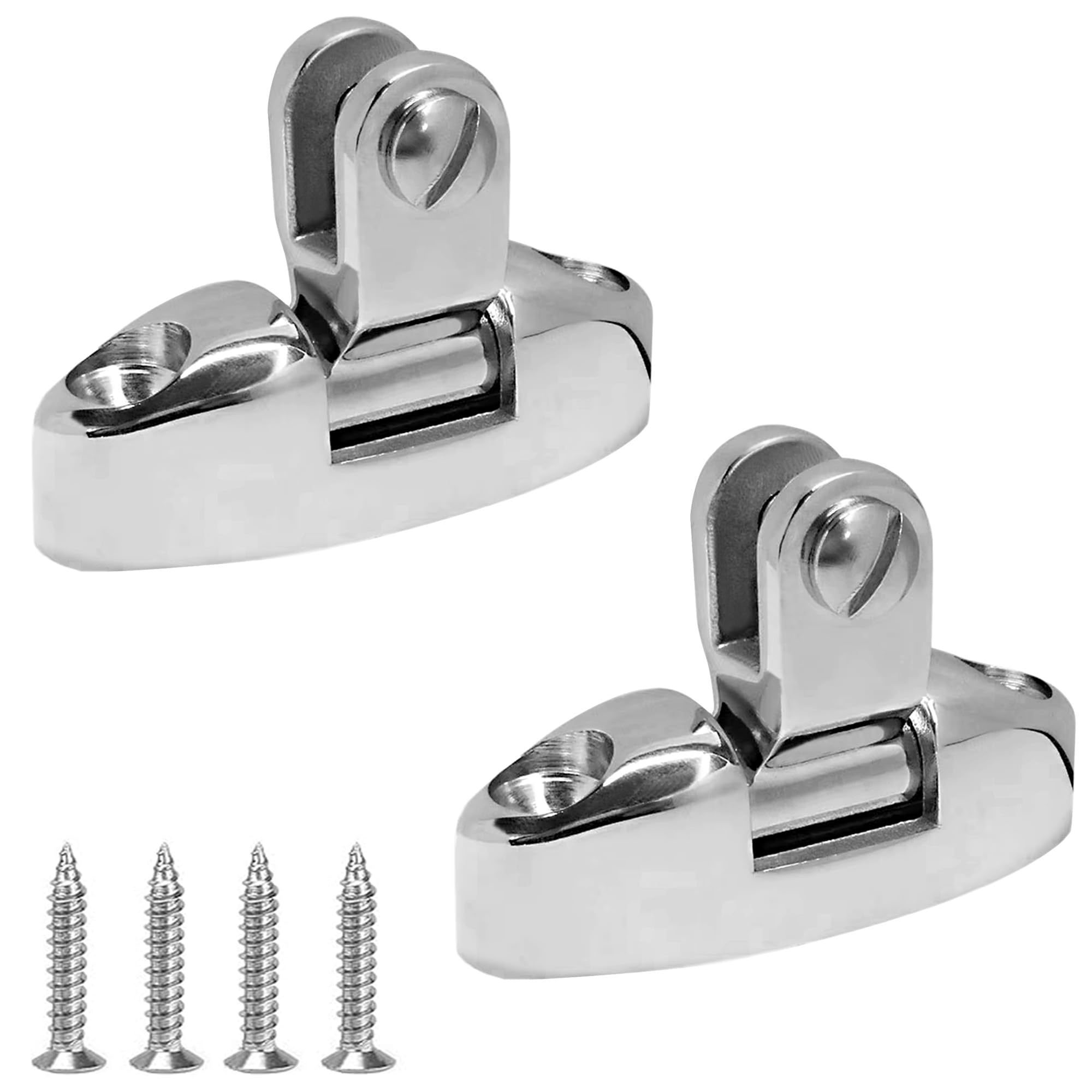 Laorde Bimini Top Swivel Deck Hinge Stainless Steel 316 Marine Grade ...