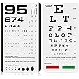 Amazon.com: Eye Chart, Pocket Eye Chart, Snellen Pocket Eye Chart ...