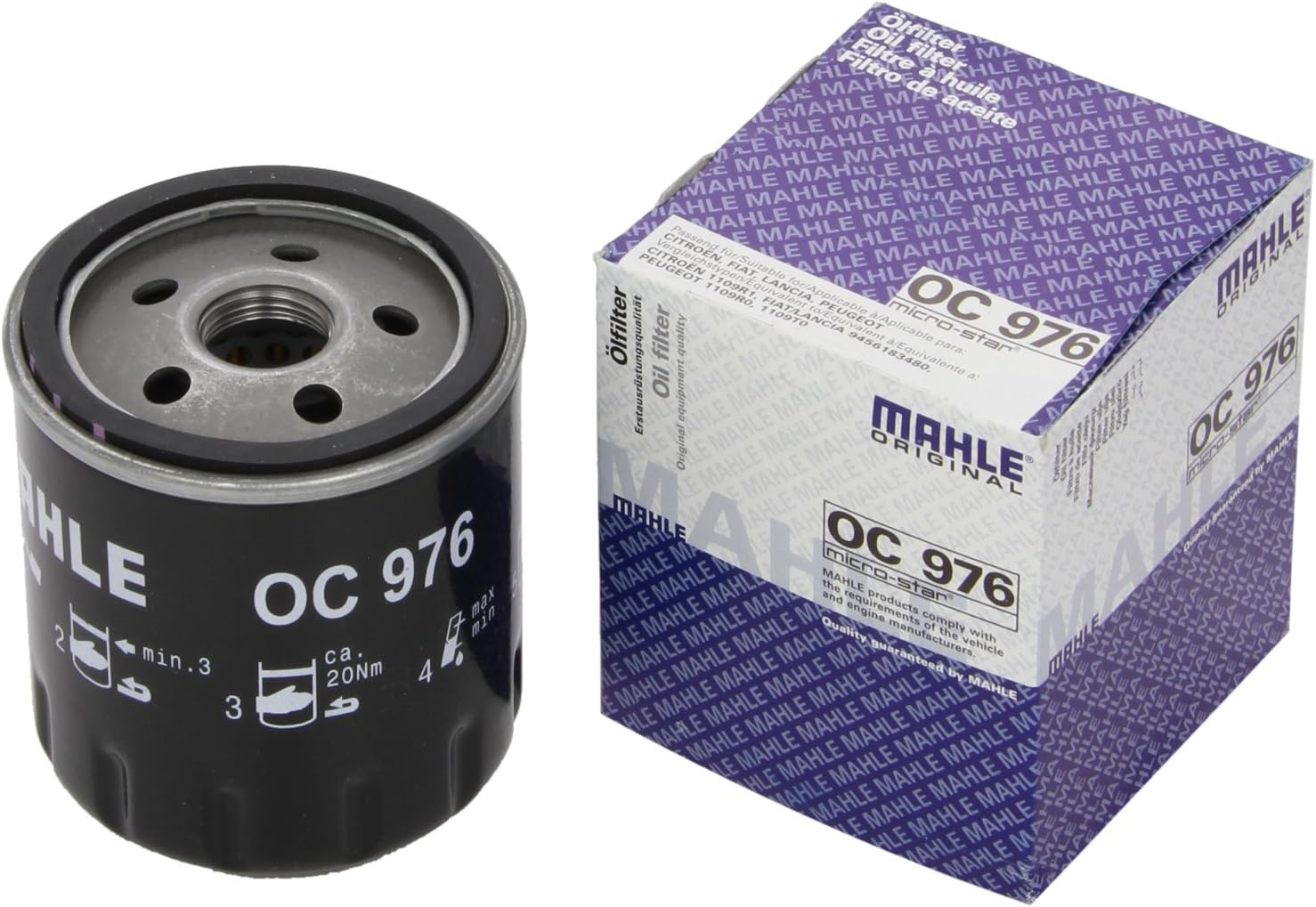 MAHLE OC 976 Oil Filter – BigaMart