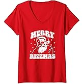 Amazon.com: Merry Rizzmas Funny Christmas Rizz Santa Claus Rizzler T ...