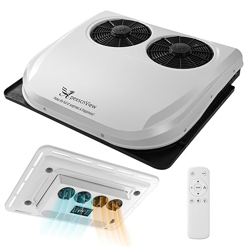 24V RV Rooftop Air Conditioners, 9895 BTU Non-Ducted RV Air Conditioner ...