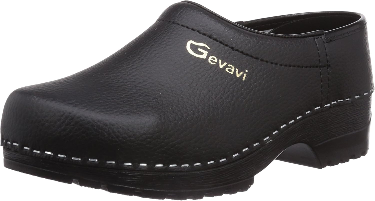Gevavi JENS PU SCHOENKL. DICHT Unisex-Erwachsene Clogs: Amazon.de ...