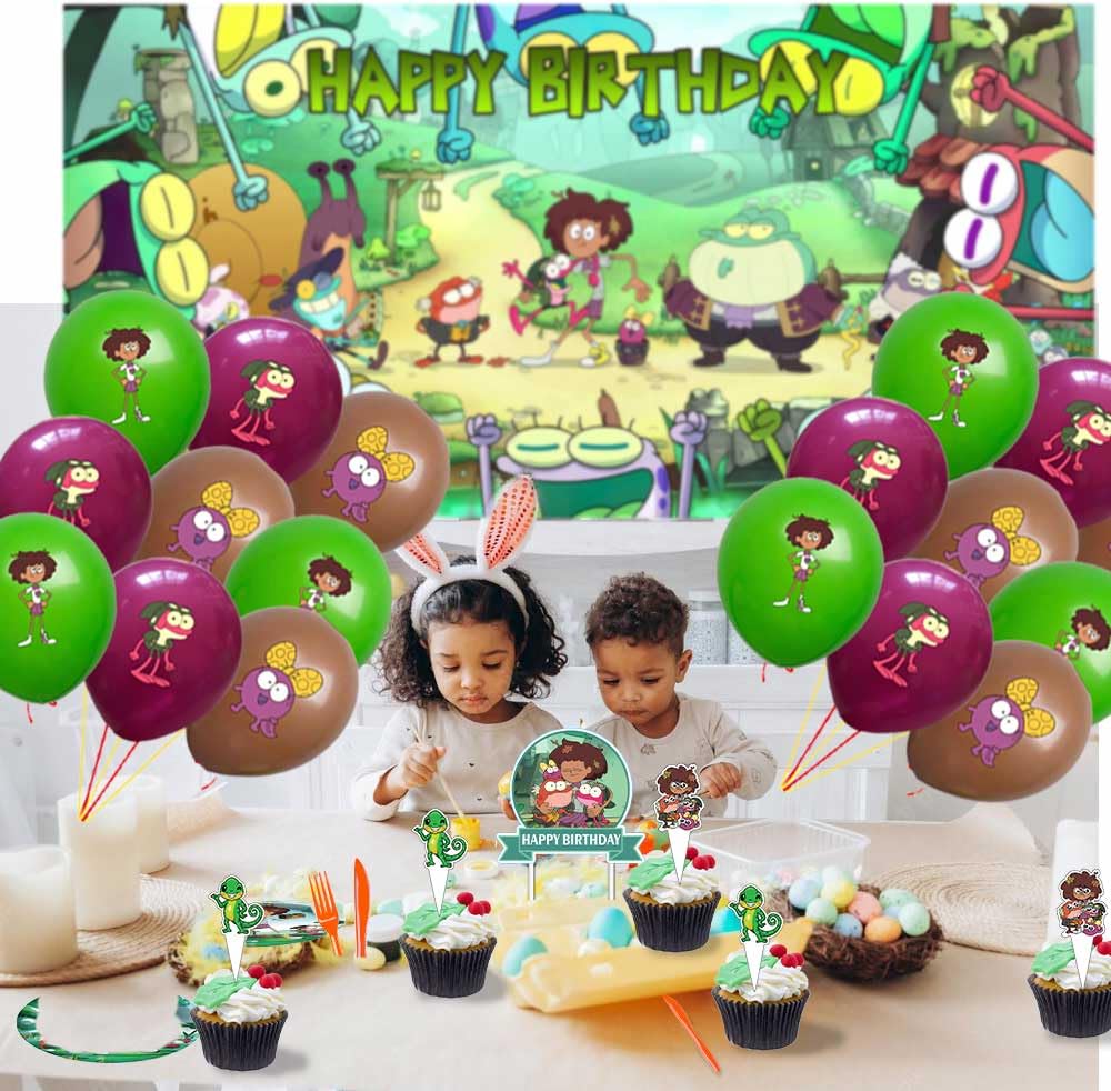 Mua Amphibia Party Supplies Plates Decorations Birthday Cake Topper ...