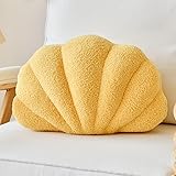 Amazon.com: Lfsaaj Seashell Throw Pillows, Shell Shaped Throw Pillows ...