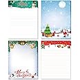 Amazon.com : Fancy Land 4 Christmas Notepads Holiday Notepads for ...