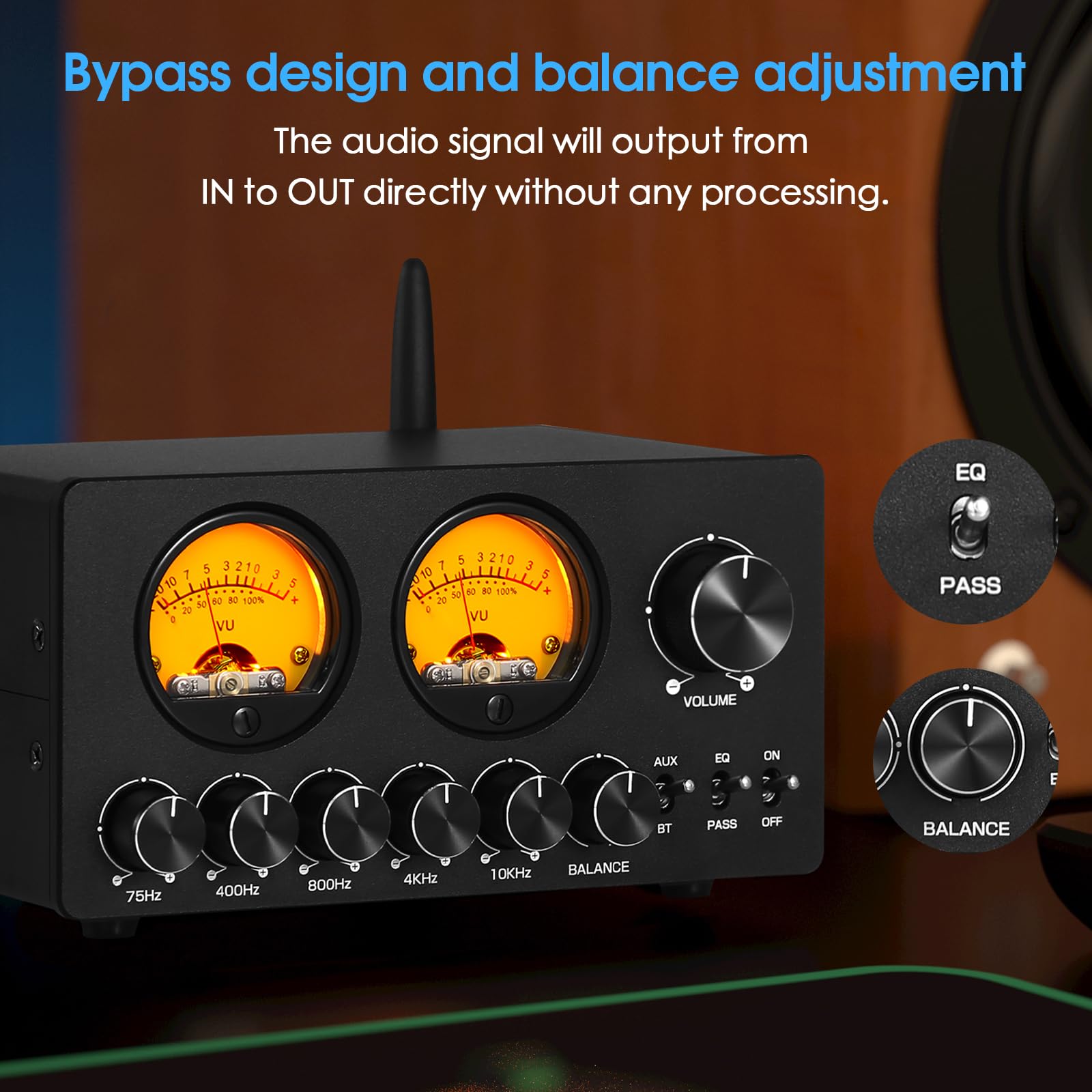 Mua Douk Audio 5 Band Equalizer Bluetooth EQ Preamp for Home Stereo ...