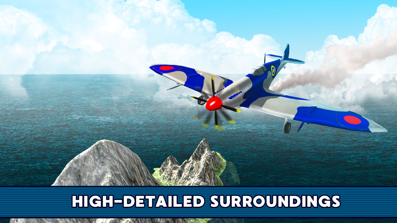 World War II Jet Bombing Plane Simulator - Aerial Clash Game:Amazon.it ...