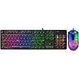 Amazon.com: iBUYPOWER Chimera KM7 RGB Gaming Keyboard + Gaming Mouse ...