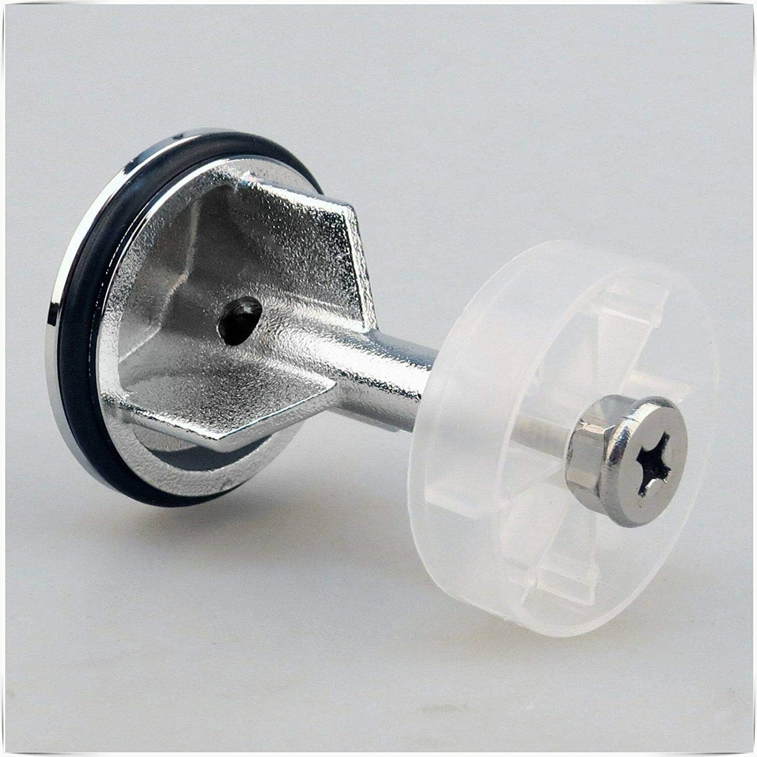 40mm Chrome Plated Basin Sink Waste Pop Up Plug Replacement Brass Metal ...