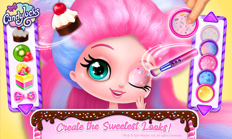 Candylocks Hair Salon - Style Cotton Candy Hair: Amazon.es: Appstore ...