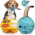 Amazon.com : AsFrost Dog Toys, Dog Chew Toy Ball Treat Dispenser with ...