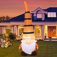 Amazon.com: COMIN 5FT Thanksgiving Inflatables Gnome Blow Up Ourdoor ...