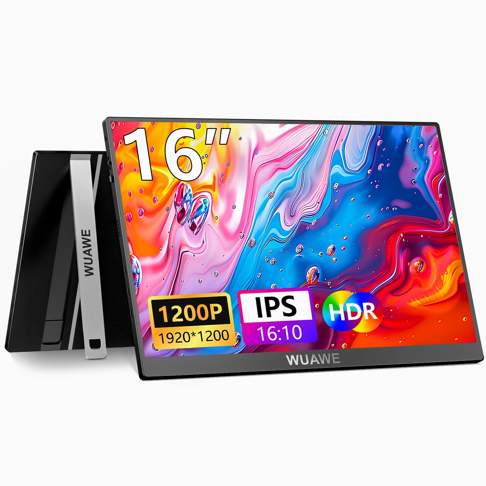 Mua Portable Monitor 16" 1920x1200P 16:10 IPS Travel Monitor for Laptop ...