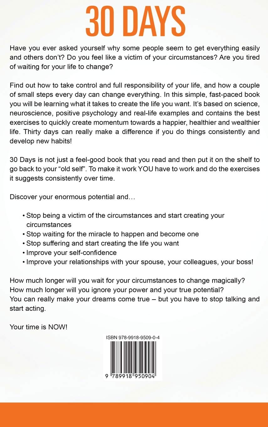 30 Days - Change your habits, Change your life: A couple of simple ...
